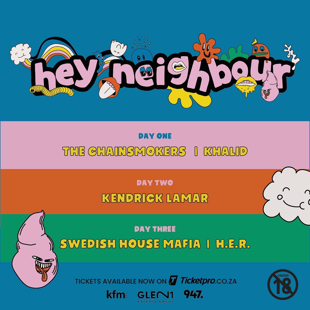 Kendrick Lamar Announced as the Day 2 Headliner for Hey Neighbour ...