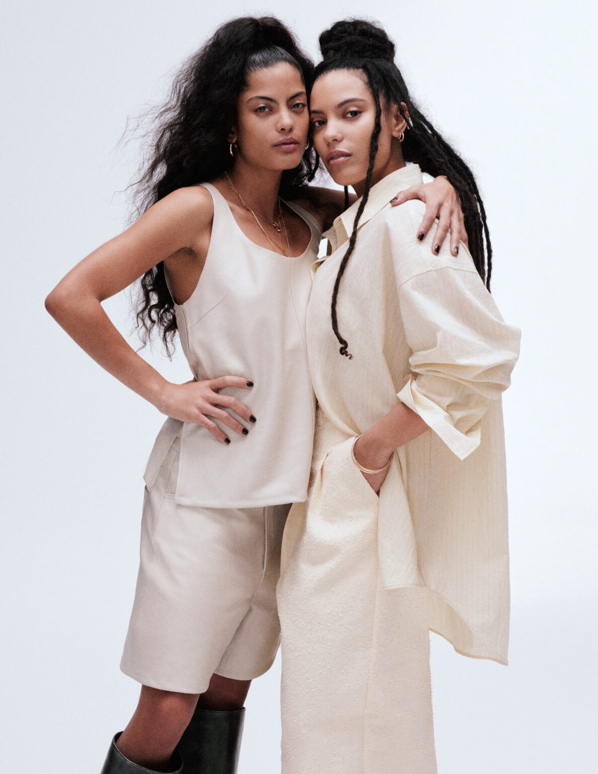 Tyla and her sister front H&M’s new Spring/Summer 2025 collection ...