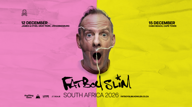 Fatboy Slim COMING to SA This December 2026 - Between 10and5